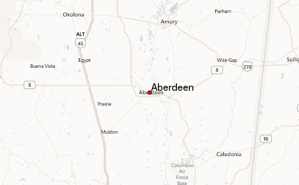 Aberdeen, Mississippi Weather Forecast