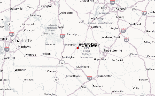 Aberdeen, North Carolina Weather Forecast