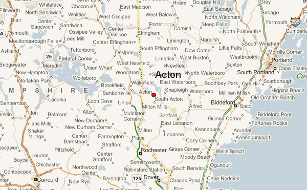 Acton, State of Maine Weather Forecast