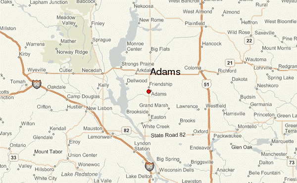 Adams, Wisconsin Weather Forecast
