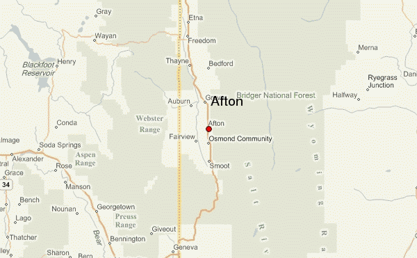 Afton, State of Wyoming Weather Forecast