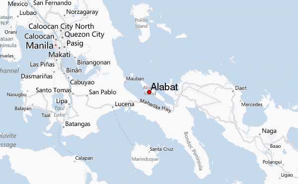 Alabat Weather Forecast