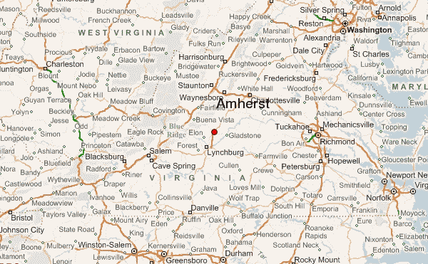 Amherst, Virginia Weather Forecast