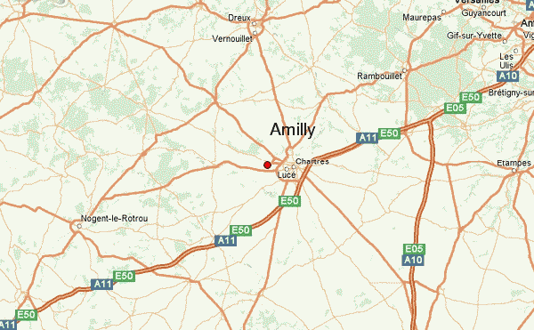Prévisions météo pour Amilly, France
