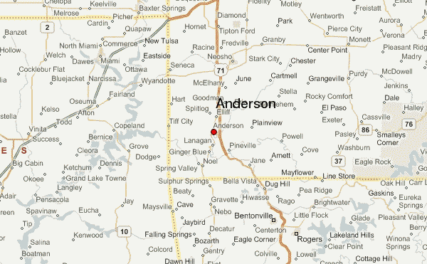 Anderson, Missouri Weather Forecast