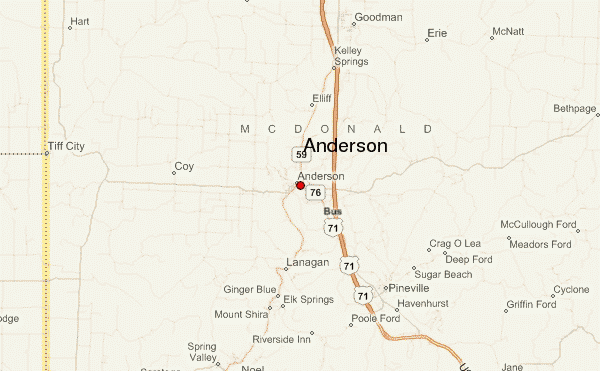 Anderson, Missouri Weather Forecast