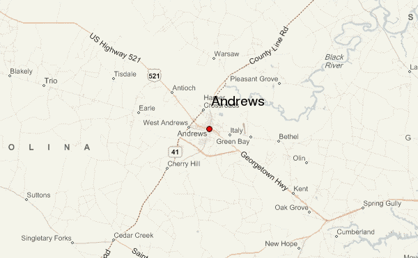 Andrews, South Carolina Weather Forecast