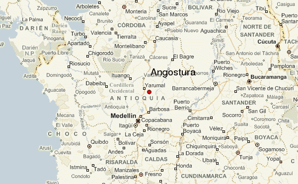 Previsión del Tiempo para Angostura, Colombia