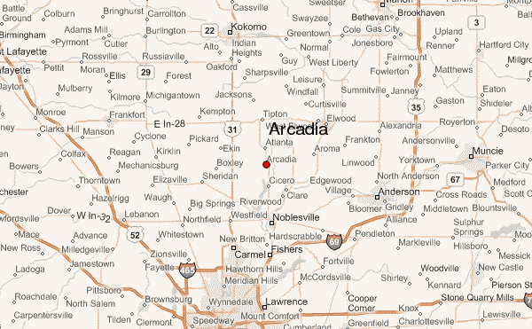 Arcadia, Indiana Weather Forecast
