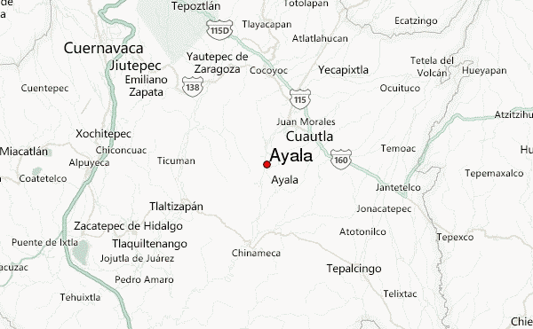 Previsión del Tiempo para Ayala
