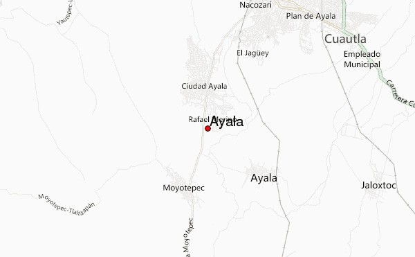 Previsión del Tiempo para Ayala