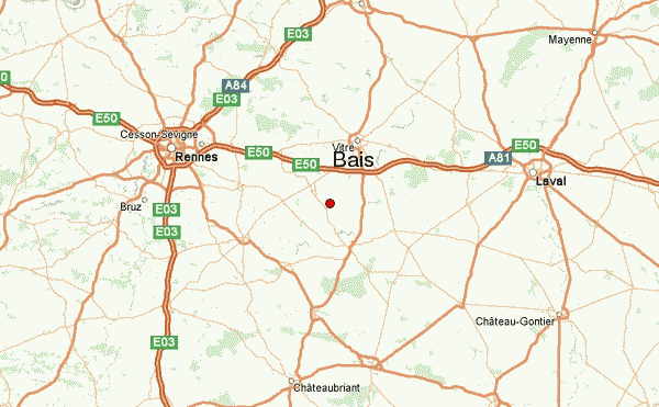 Bais, France Weather Forecast