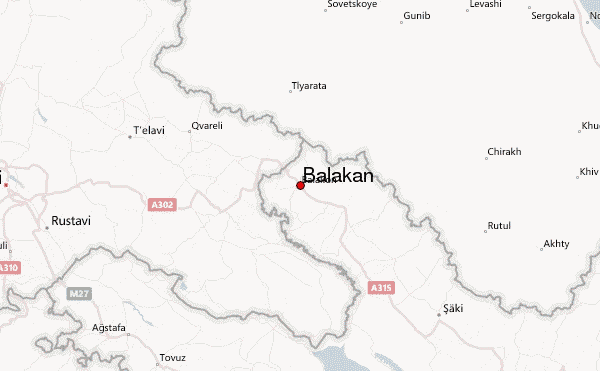 Balakǝn Weather Forecast