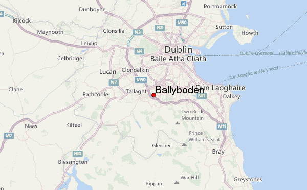 Prévisions météo pour Ballyboden