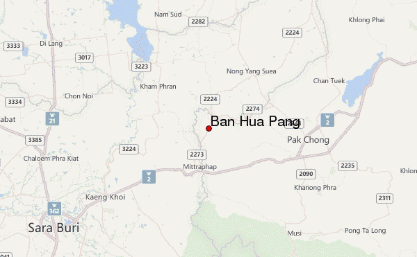 Ban Hua Pang Weather Forecast