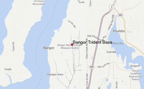 Bangor Trident Base Weather Forecast