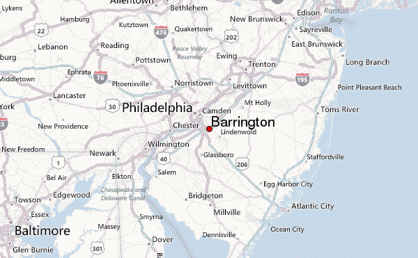 Barrington, New Jersey Weather Forecast