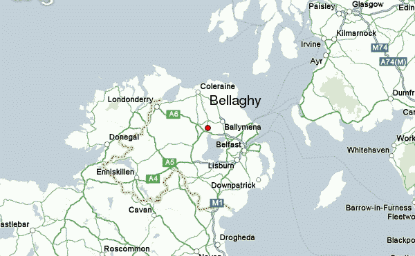 Bellaghy Weather Forecast