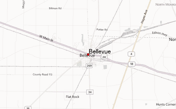 Previsión del Tiempo para Bellevue, Ohio