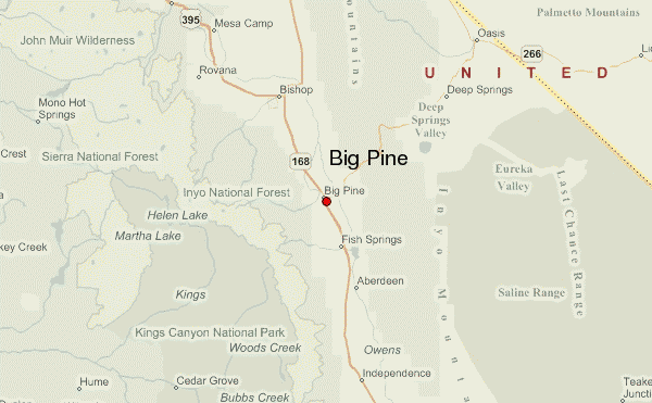 Big Pine Weather Forecast