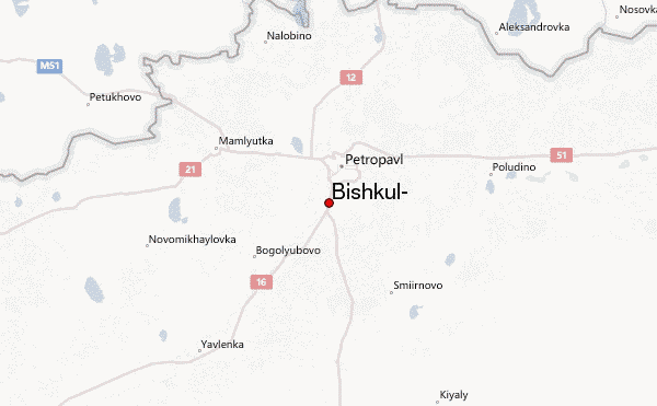 Previsión del Tiempo para Bishkul'
