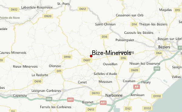 Bize-Minervois Weather Forecast