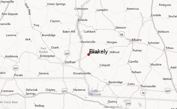 Previsión del Tiempo para Blakely, Georgia