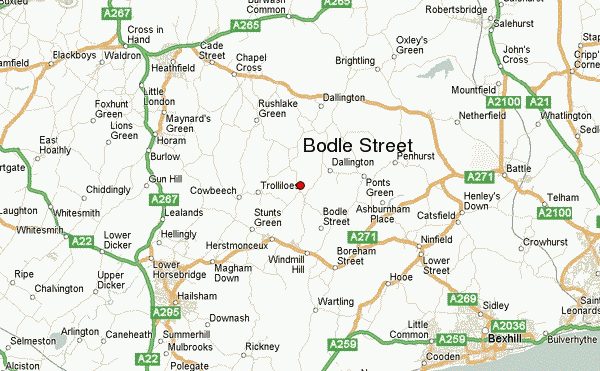 Bodle Street Green Weather Forecast