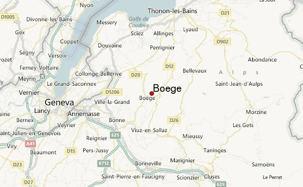 Boëge Weather Forecast