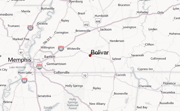 Bolivar, Tennessee Weather Forecast