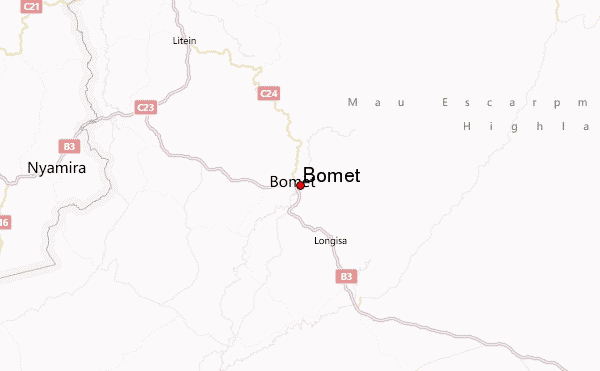 Bomet Weather Forecast