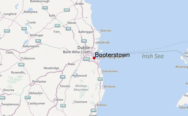 Previsión del Tiempo para Booterstown