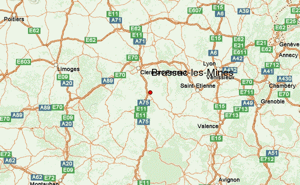 Prévisions météo pour Brassac-les-Mines