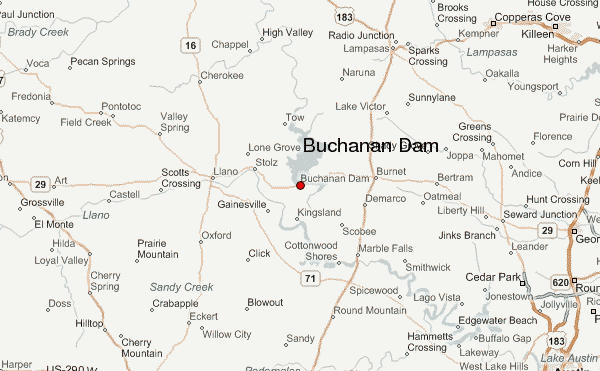 Buchanan Dam Weather Forecast