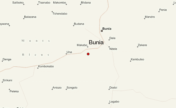 Bunia - JungleKey.fr Wiki