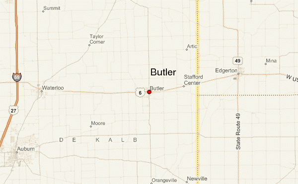Butler, Indiana Weather Forecast