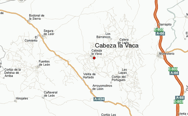 Previsión del Tiempo para Cabeza la Vaca