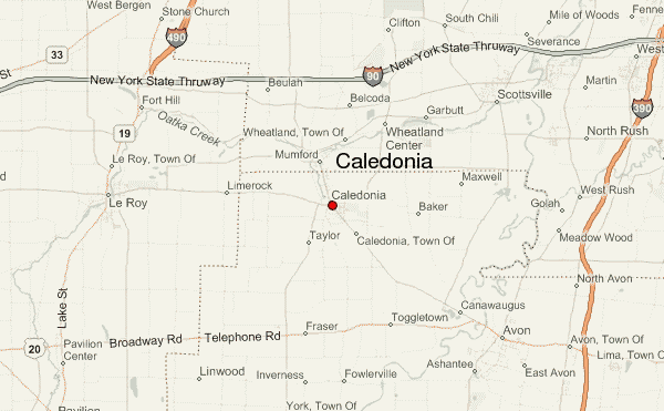 Caledonia, New York Weather Forecast