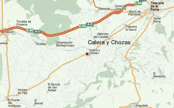 Previsión del Tiempo para Calera y Chozas