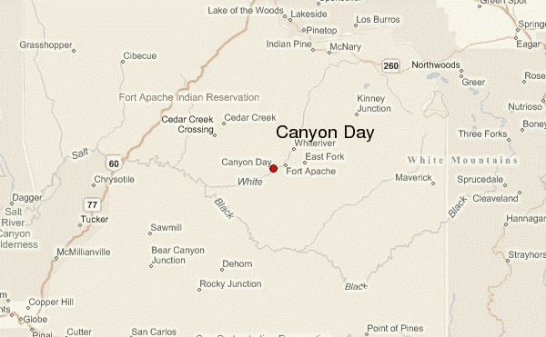 Canyon Day Weather Forecast