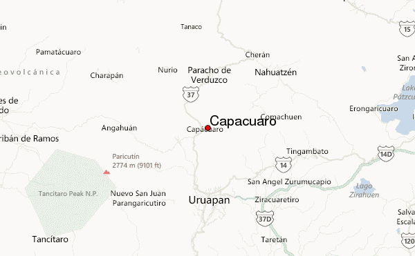 Capacuaro Weather Forecast