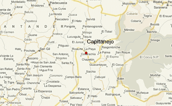 Capitanejo, Colombia Weather Forecast
