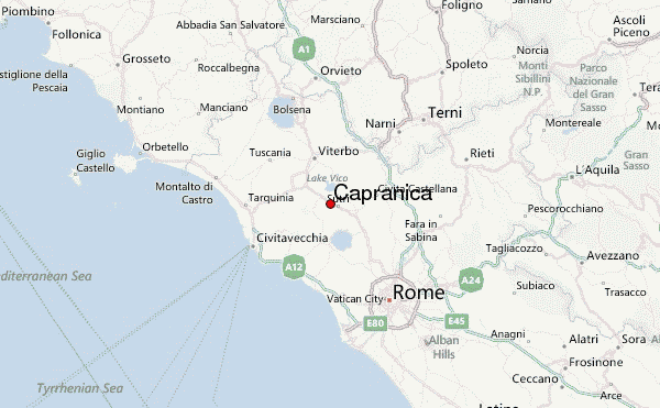 Capranica Weather Forecast