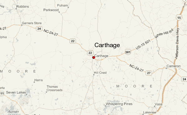 Carthage, North Carolina Weather Forecast