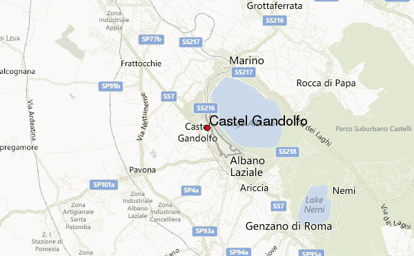 Prévisions météo pour Castel Gandolfo
