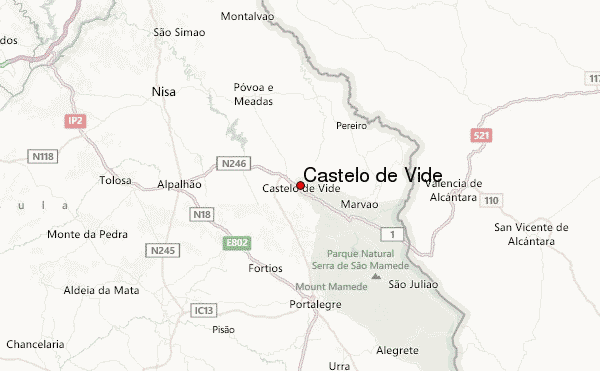 Castelo de Vide Weather Forecast