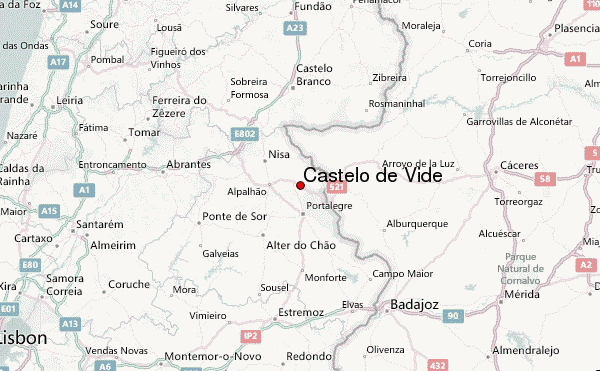 Castelo de Vide Weather Forecast
