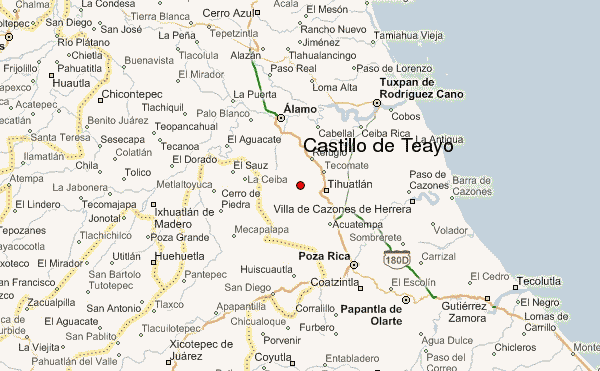 Previsión del Tiempo para Castillo de Teayo