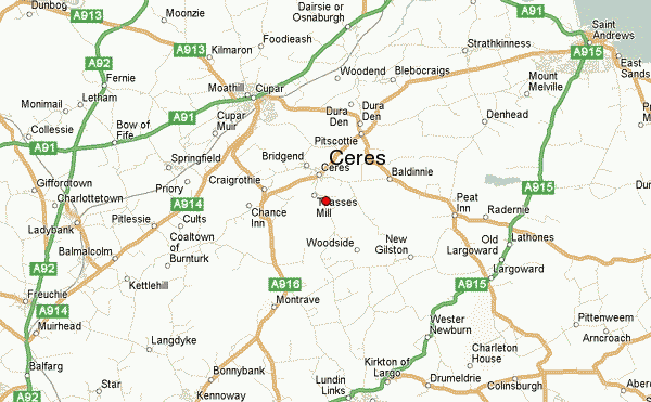 Ceres, United Kingdom Weather Forecast