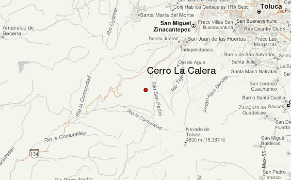 Previsión del Tiempo para Cerro La Calera